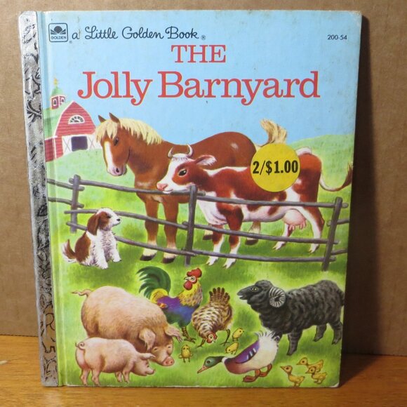 Accents | The Jolly Barnyard A Little Golden Book 1978 By Annie North ...